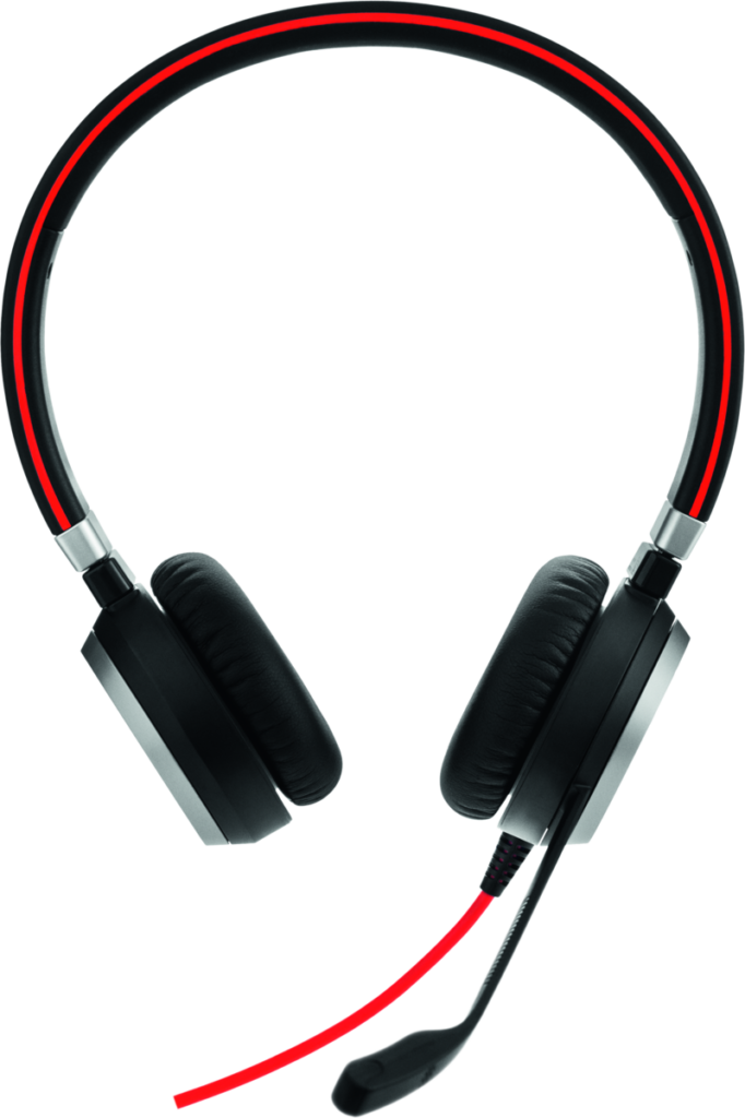 Micro-casque Jabra Evolve 40 MS duo/Centre D’appels USB Type-A Noir ...